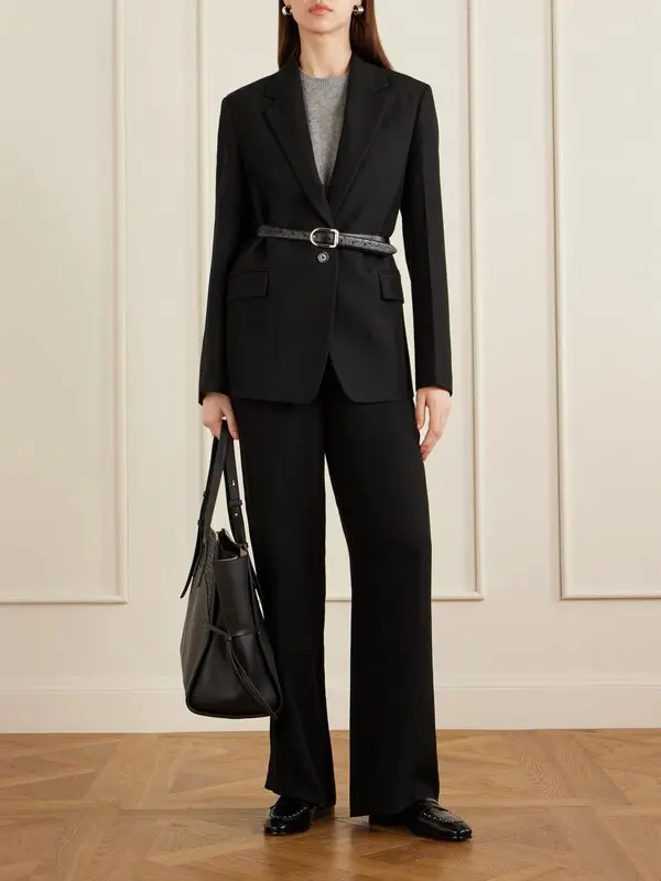 SERAPIAN Maro Large Textured Leather Tote