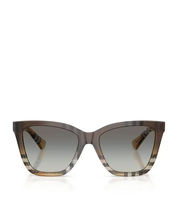 Burberry Acetate Be4470 Square Sunglasses - Brown