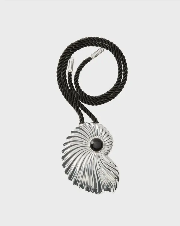 JULIETTA Nova Necklace - Svart,silver