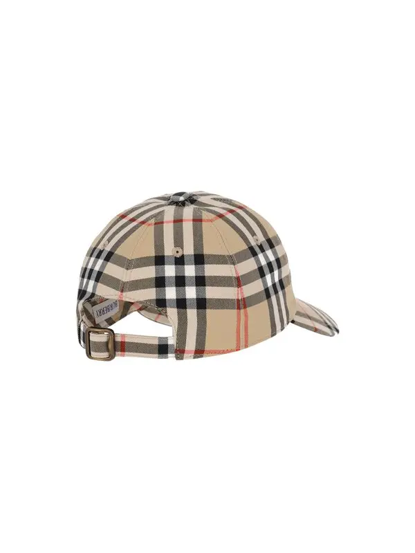Burberry Check Baseball Cap