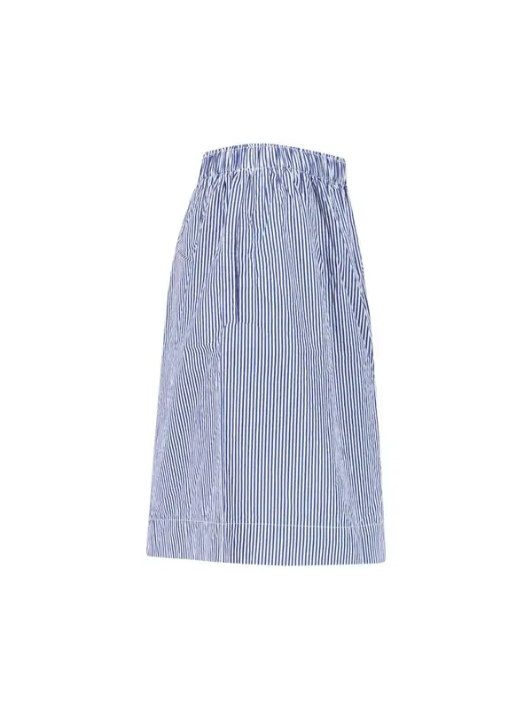 MC2 SAINT BARTH Striped Shorts - Blue
