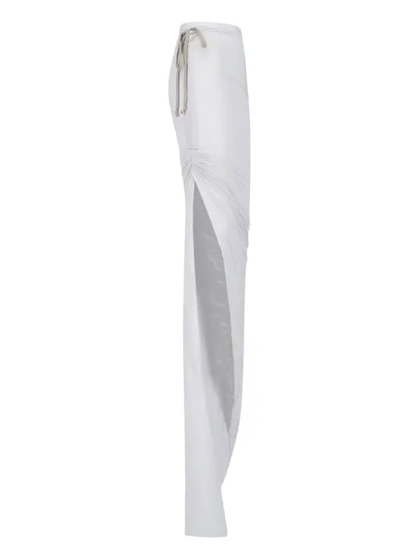 Rick Owens Draped Maxi Skirt - Gray