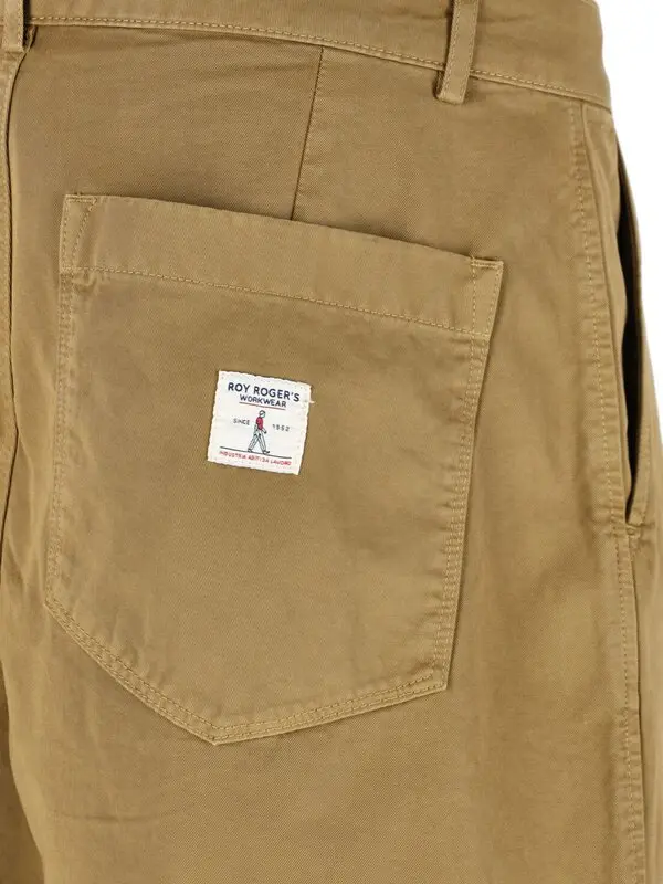 ROY ROGER'S Cotton Trousers
