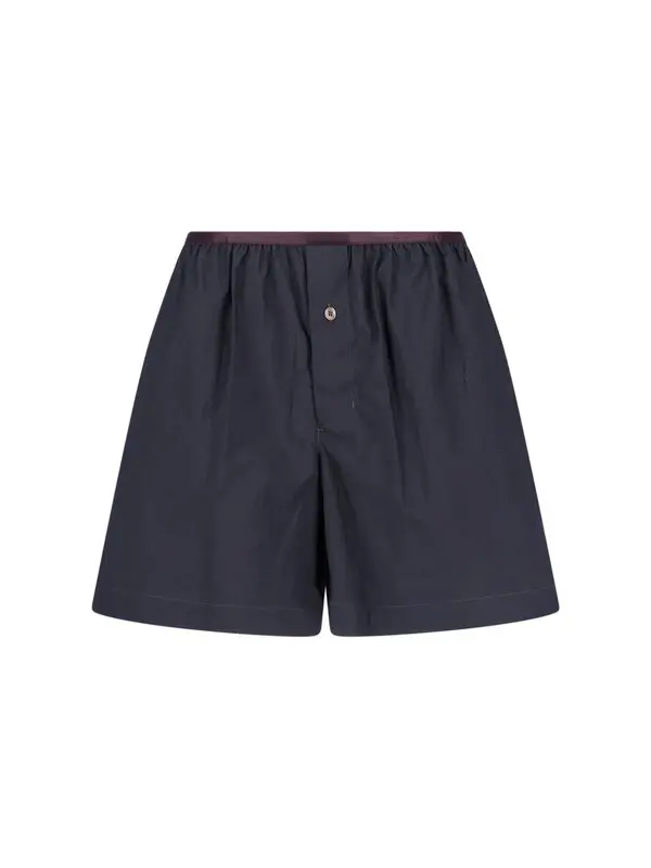 LEMAIRE Silk Blend Shorts