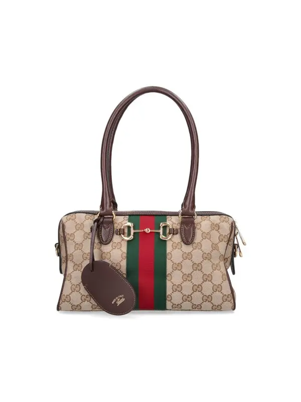 Gucci Gg Fabric Shoulder Bag