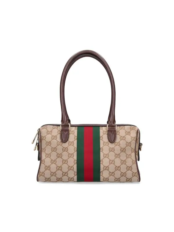 Gucci Gg Fabric Shoulder Bag