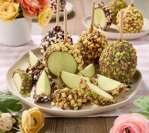 MRS PRINDABLES Mrs. Prindables 9pc Individual Spring Sunshine Caramel Apples - One-color