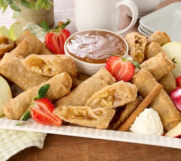 FALKOR FUSION 2.5 Oz. Crispy Apple Pie Egg Rolls - One-color