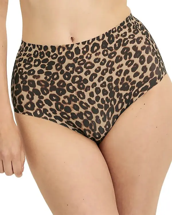 KNIX Leakproof Ultra Thin High Rise Brief - Cheetah