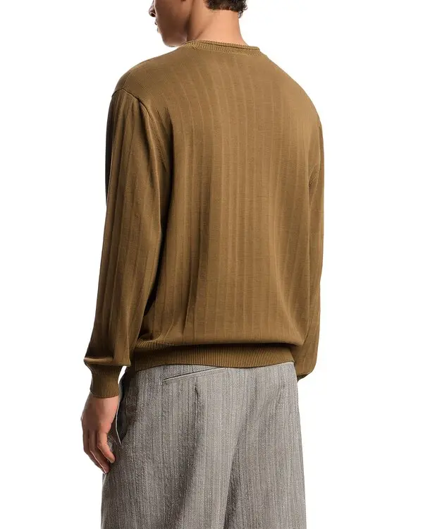 Emporio Armani Cotton Blend Pullover Sweater