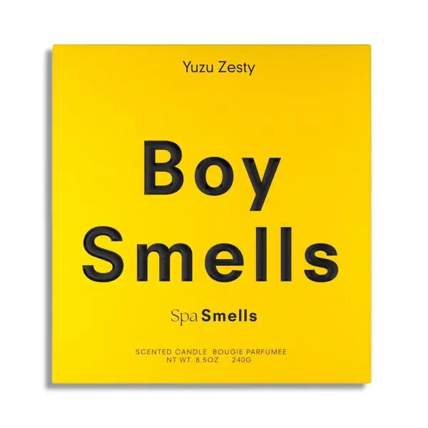 BOY SMELLS Yuzu Zesty Standard Candle, 8.5 Oz