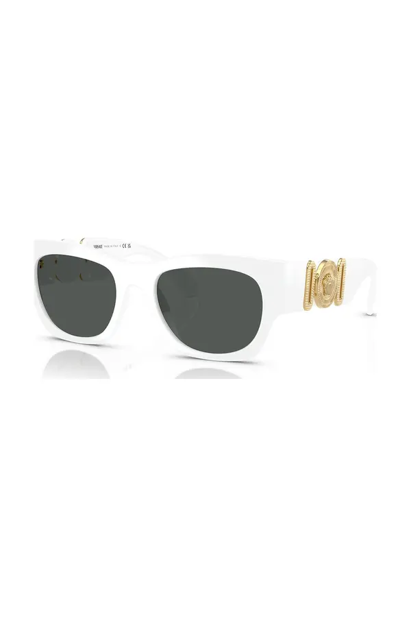 Versace Square Frame Sunglasses - Red