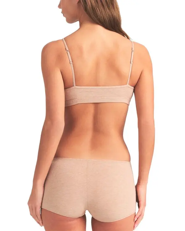 SKIMS Everyday Scoop Neck Bralette - Clay Heather