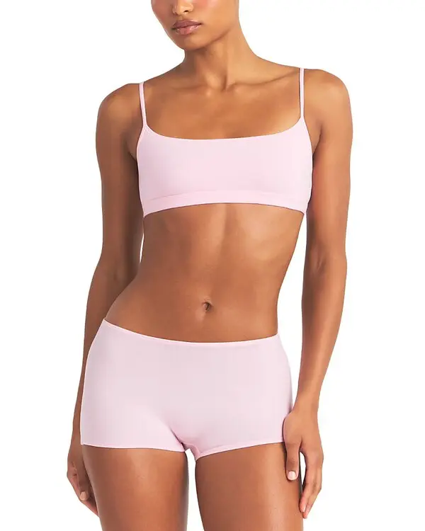 SKIMS Everyday Scoop Neck Bralette - Peony