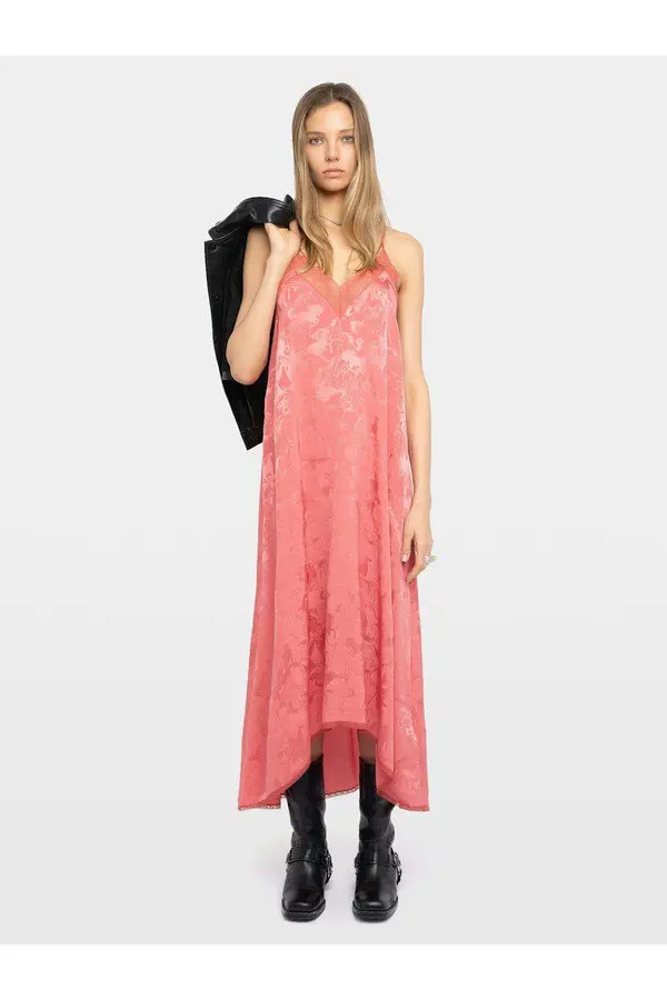 Zadig&Voltaire Risty Silk Dress - Pink