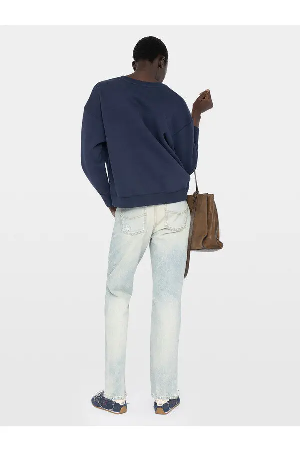 Zadig&Voltaire Long-sleeved Sweatshirt With Embroidered Crest