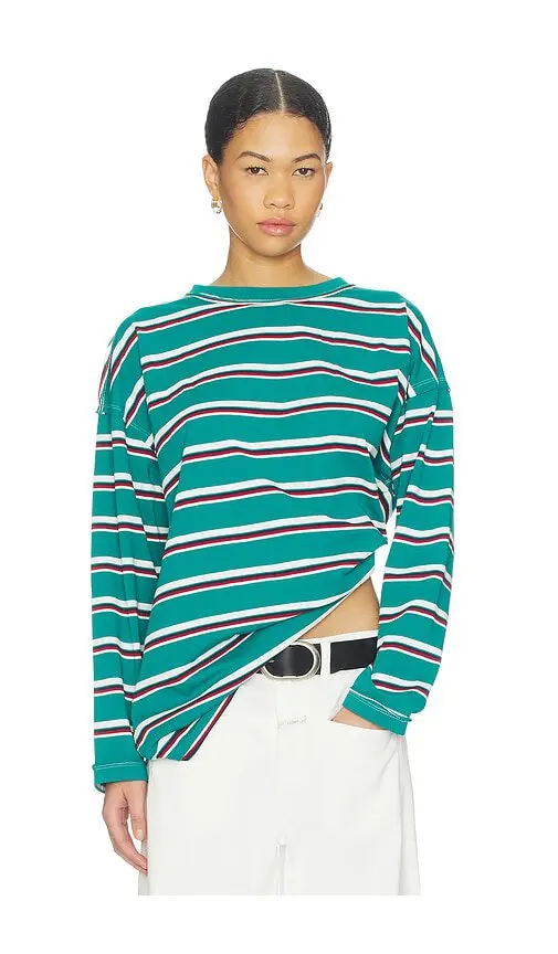 Lioness Horizon Striped Long Sleeve Top