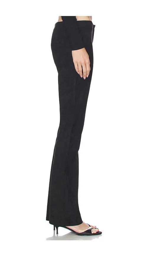 Lioness Low Waisted Slim Pant - Noir