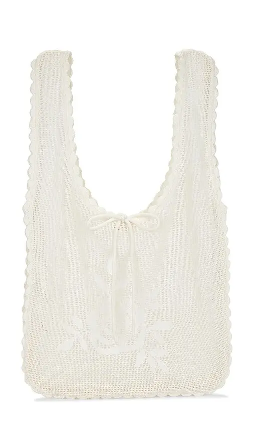 For Love & Lemons Rose Crochet Tote