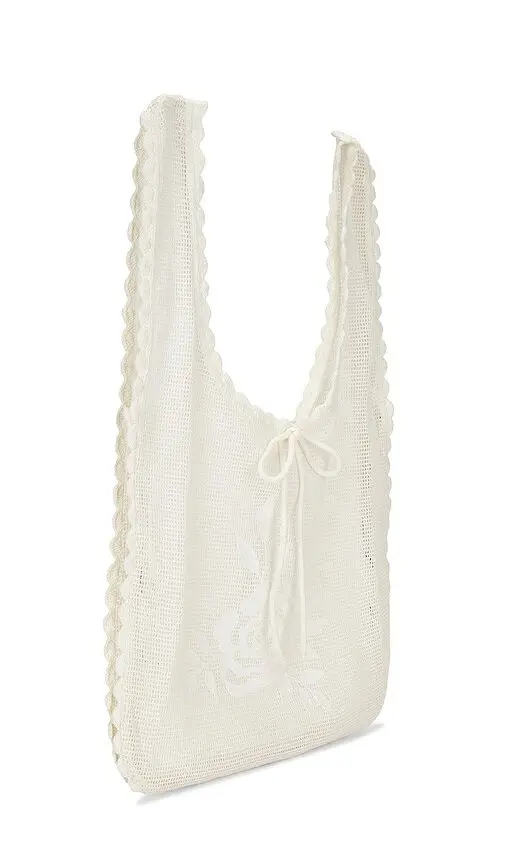 For Love & Lemons Rose Crochet Tote