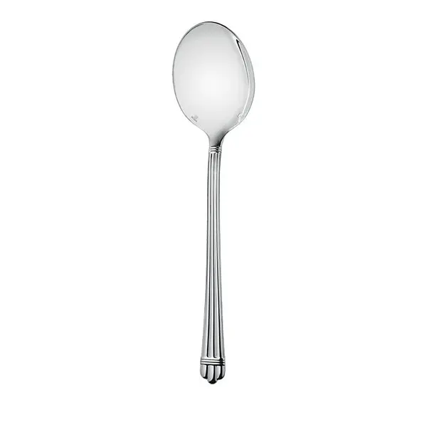 Christofle Aria Silver Plate Salad Serving Spoon - Silver Plated