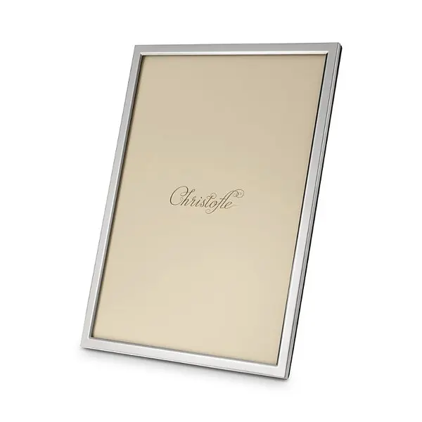 Christofle Uni Silverplated Diploma Frame, 11.6 X 8.25 - Silver