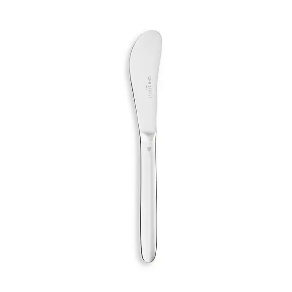 Christofle Mood Silverplated Butter Spreader - Silver