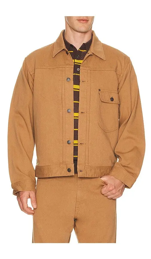 BEAMS Digger Jacket Oc Pique
