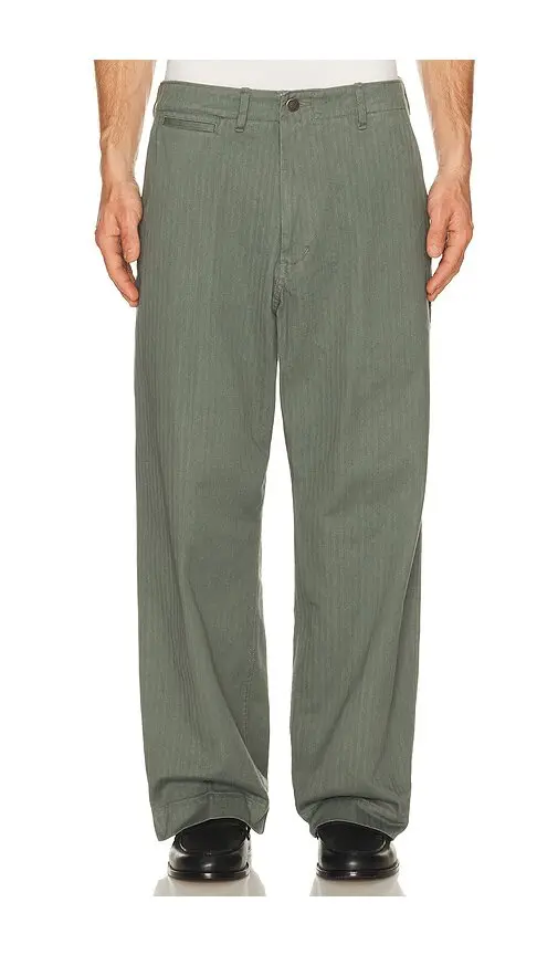 BEAMS Herringbone Mil Trousers