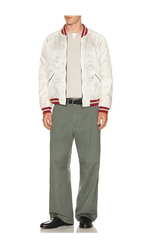 BEAMS Herringbone Mil Trousers