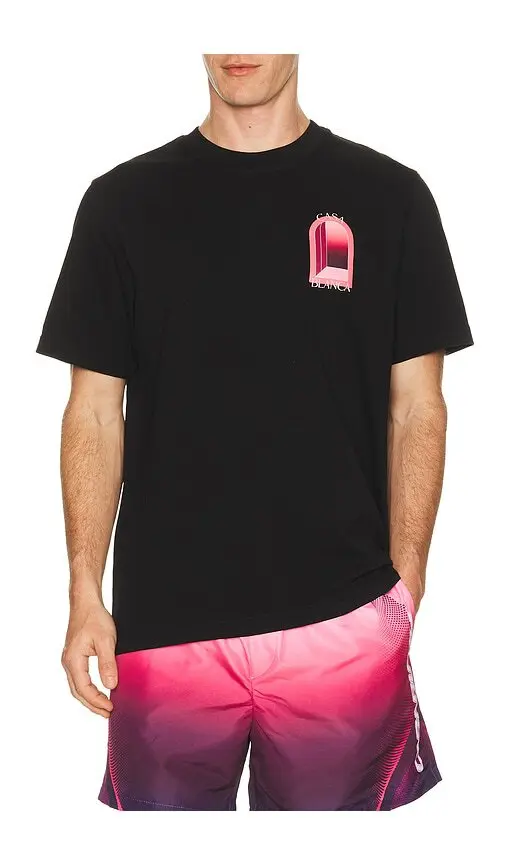 Casablanca Classic Tee In Black