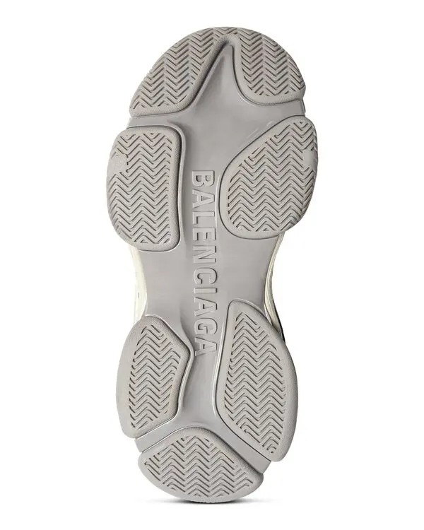 Balenciaga Triple S 2 Gradient Mesh Sneakers - Gradient Grey