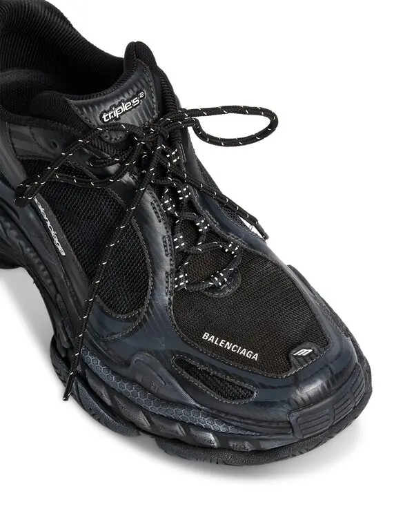 Balenciaga Triple S 2 Sneakers - Black/dark Grey