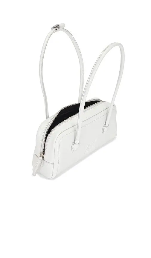 MARGESHERWOOD Soft Boston Ew Shoulder Bag - Silver Strarry Effect