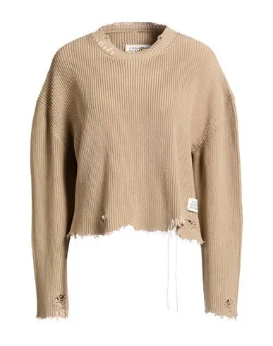 MAISON MARGIELA Sweater Size Cotton - Beige