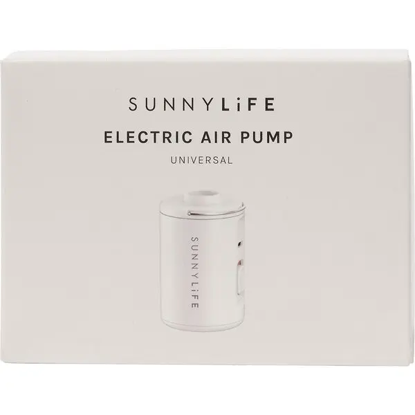 SUNNYLIFE Universal Cordless Electric Air Pump - White