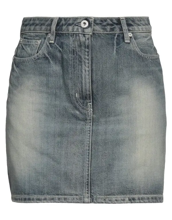 Kenzo Cotton Polyester Denim Skirt