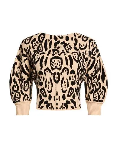 Sportmax Leopard-print Jacquard-knit Sweater