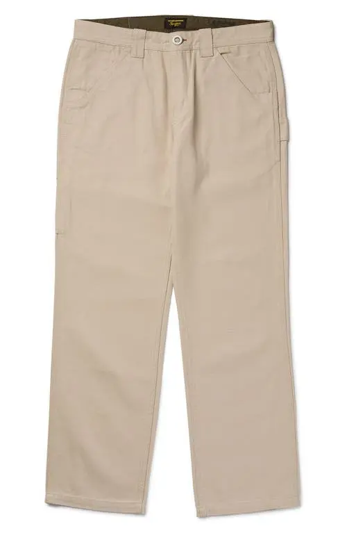 SEAGER CO Bison Cotton Canvas Carpenter Pants