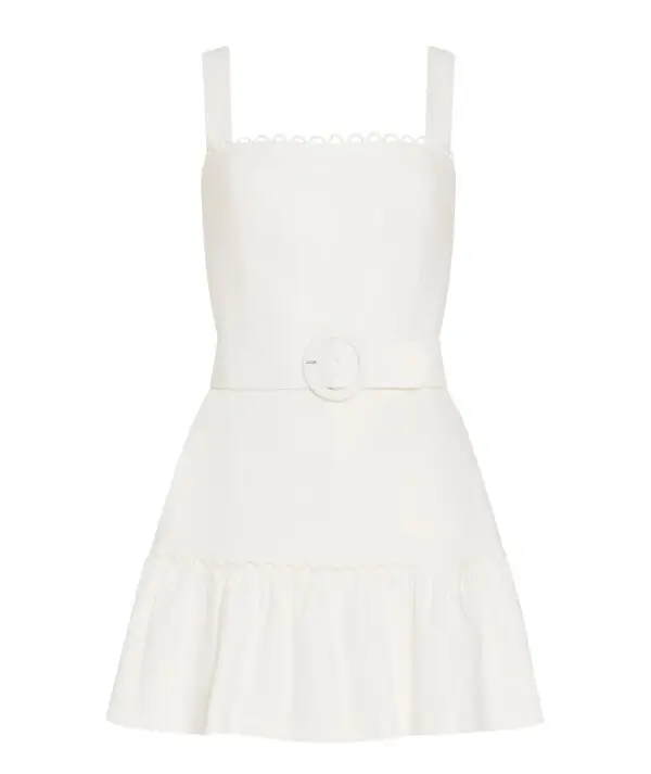 Amanda Uprichard Lena Romper - Ivory