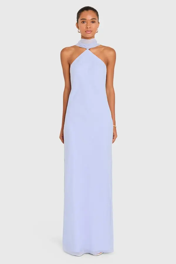 Amanda Uprichard Ashton Maxi Dress - Arctic