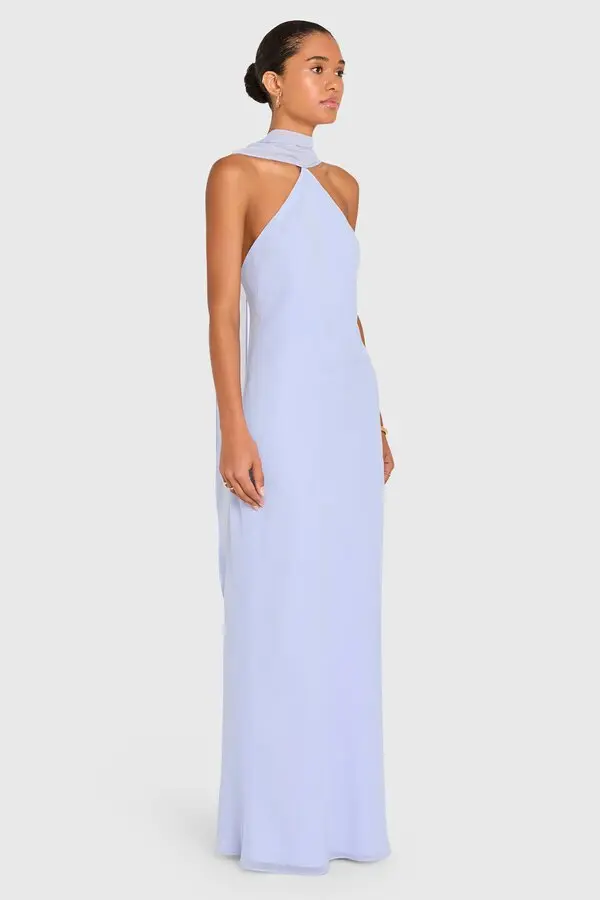 Amanda Uprichard Ashton Maxi Dress - Arctic