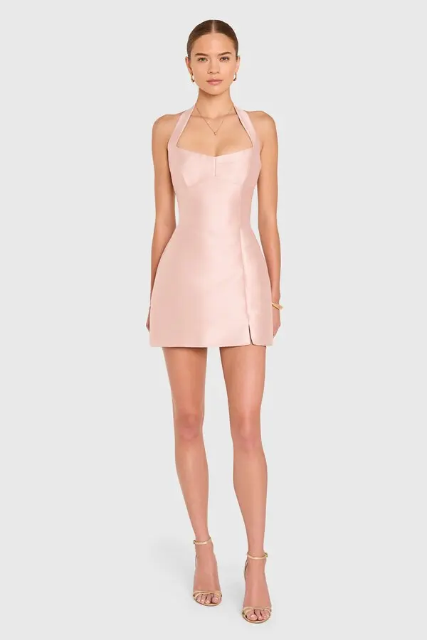 Amanda Uprichard Antonella Mini Dress - Mochi