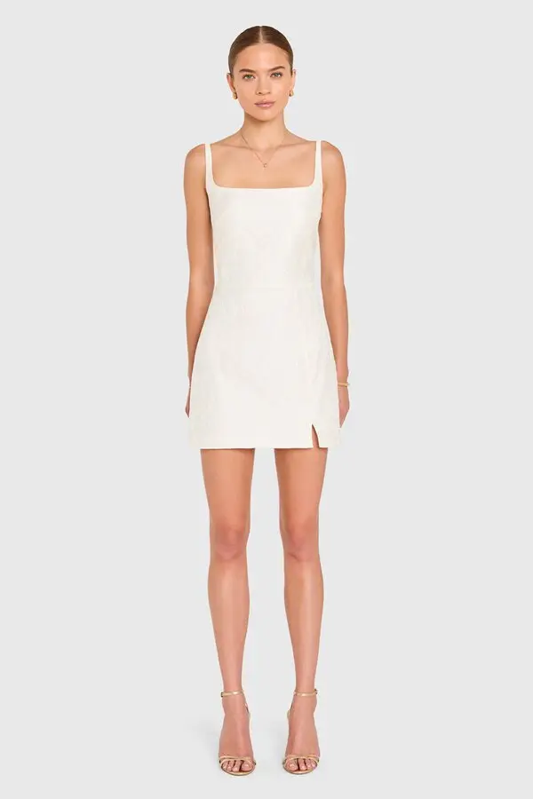 Amanda Uprichard Coco Mini Dress - Ivory