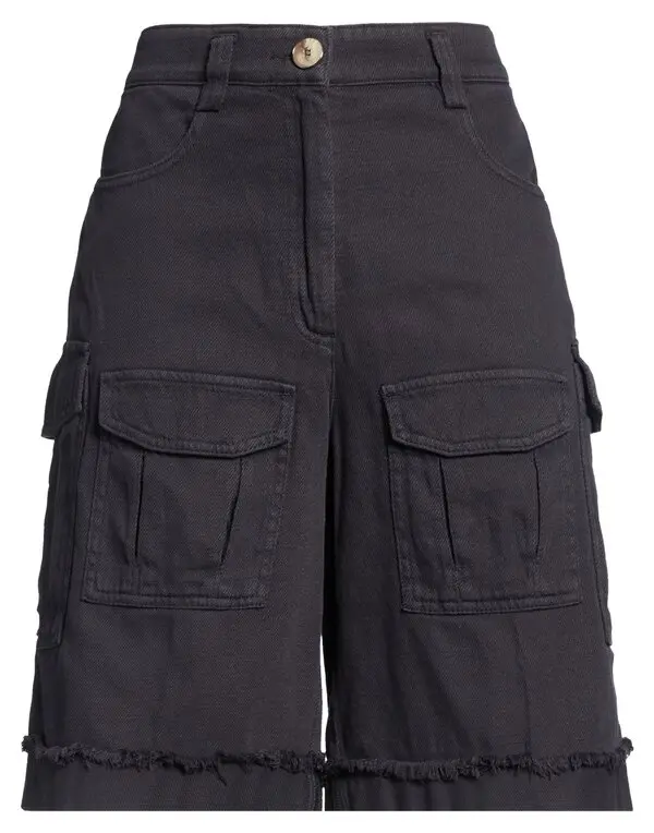 8PM Cotton Gabardine Cargo Shorts