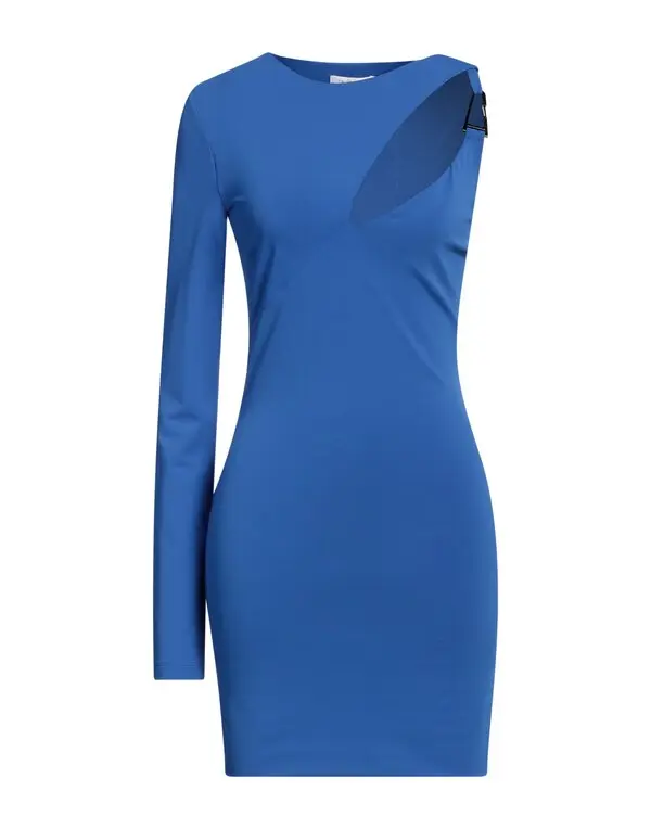 Patrizia Pepe Bright Acetate Blend Mini Dress