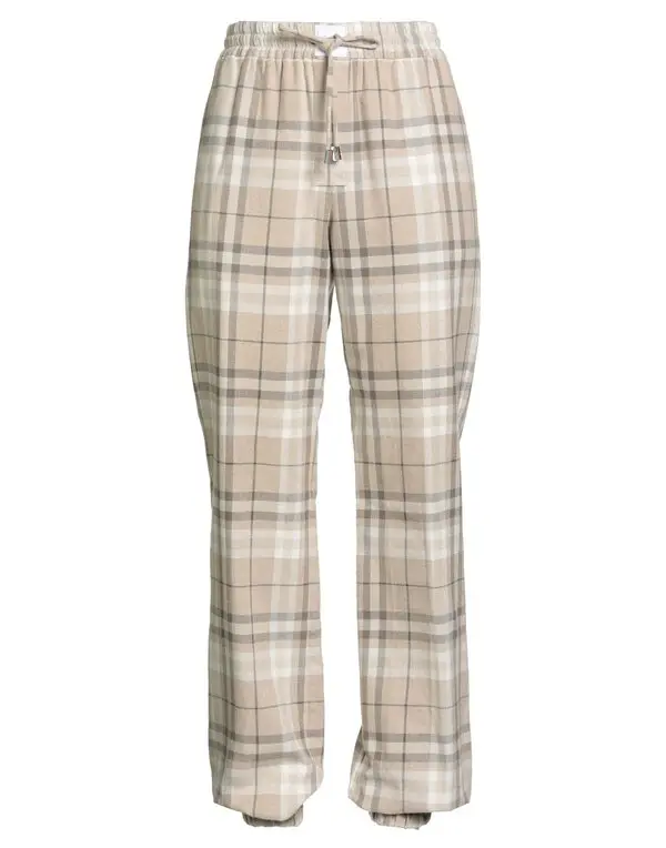 Attico Tartan Flannel Tapered Pants