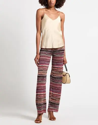 Missoni Wide-leg Knitted Pants - Brown