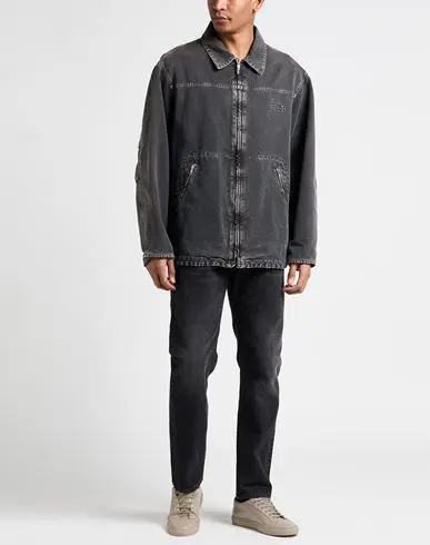 MAISON MARGIELA Cotton Canvas Jacket - Black