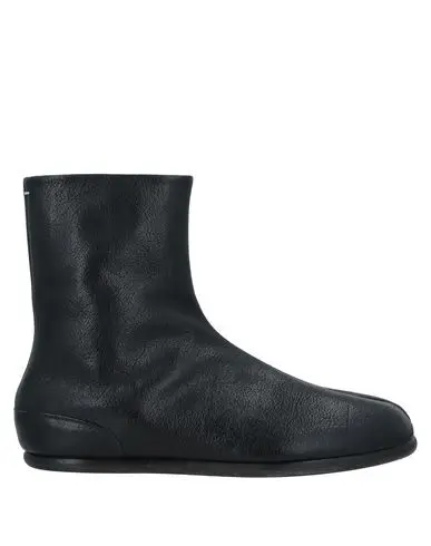 MAISON MARGIELA Ankle Boots Size Soft Leather - Black